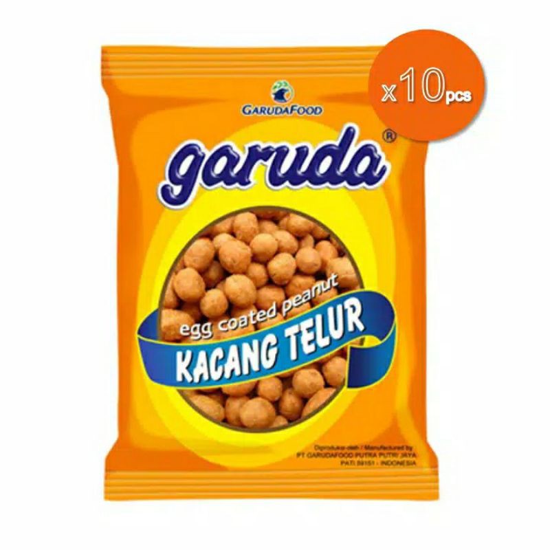 Jual RENCENG Kacang Telur Garuda Renceng Isi 10 Sachet | Shopee Indonesia