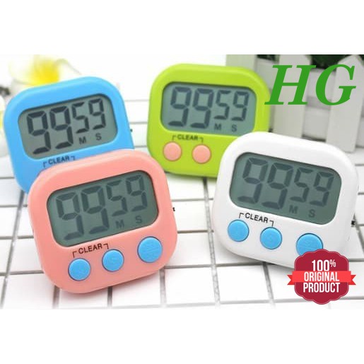 Jual Digital Kitchen Timer Alarm Dapur Masak Clock Stopwatch Jam Dapur ...