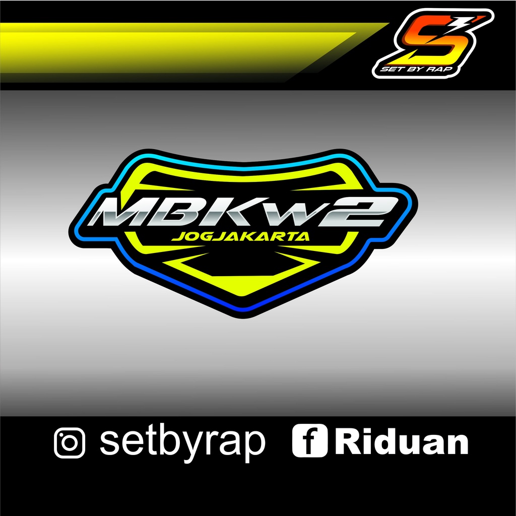 Jual stiker mbkw2 motor | Shopee Indonesia