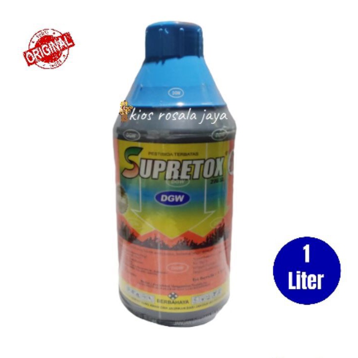 Jual Herbisida Supretox 276 SL 1 Liter Gulma langsung kering | Shopee ...