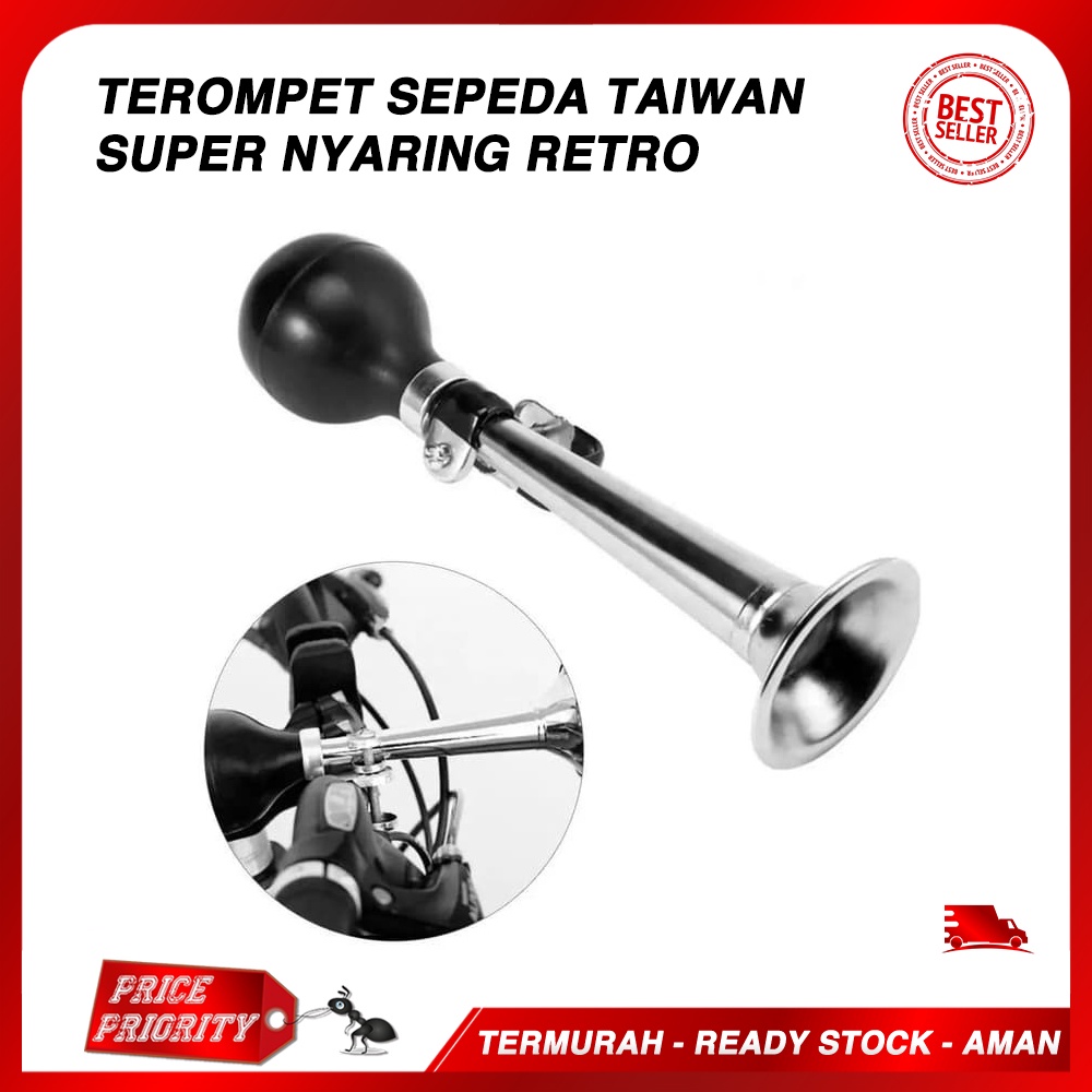 Jual Terompet Sepeda Taiwan Nyaring Tukang Roti Siomay Bakso Gerobak ...