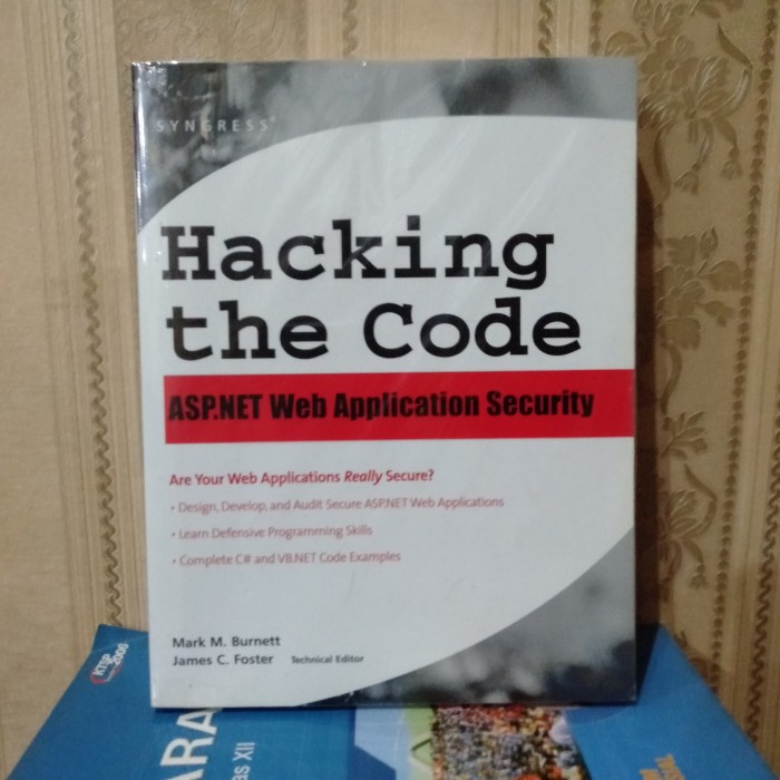 Jual ORI MULUS BUKU HACKING THE CODE ASP.NET WEB APPLICATION SECURITY | Shopee Indonesia
