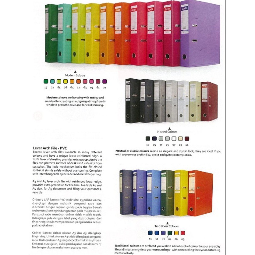 Jual BANTEX ORDNER FOLIO F4 / Ordner Bantex Folio 70 mm odner | Shopee ...