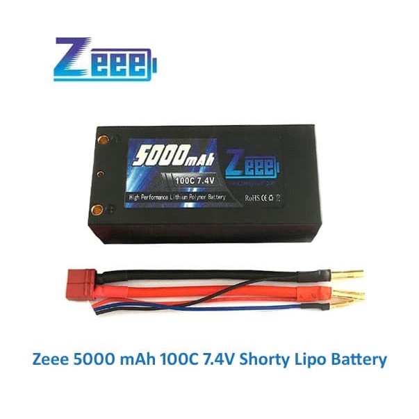 Jual ZEEE Power 5000 mah - 150C - 2S Shorty Lipo Battery | Shopee Indonesia