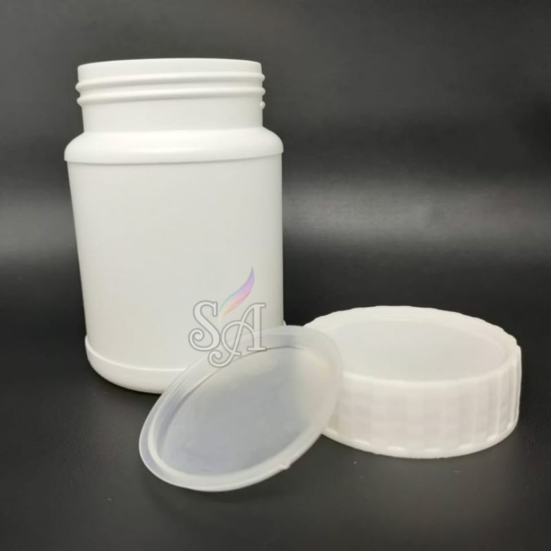 Jual Botol Lem 250ml / Botol Obat 250gram / Botol Jar Pox HDPE 250ml ...