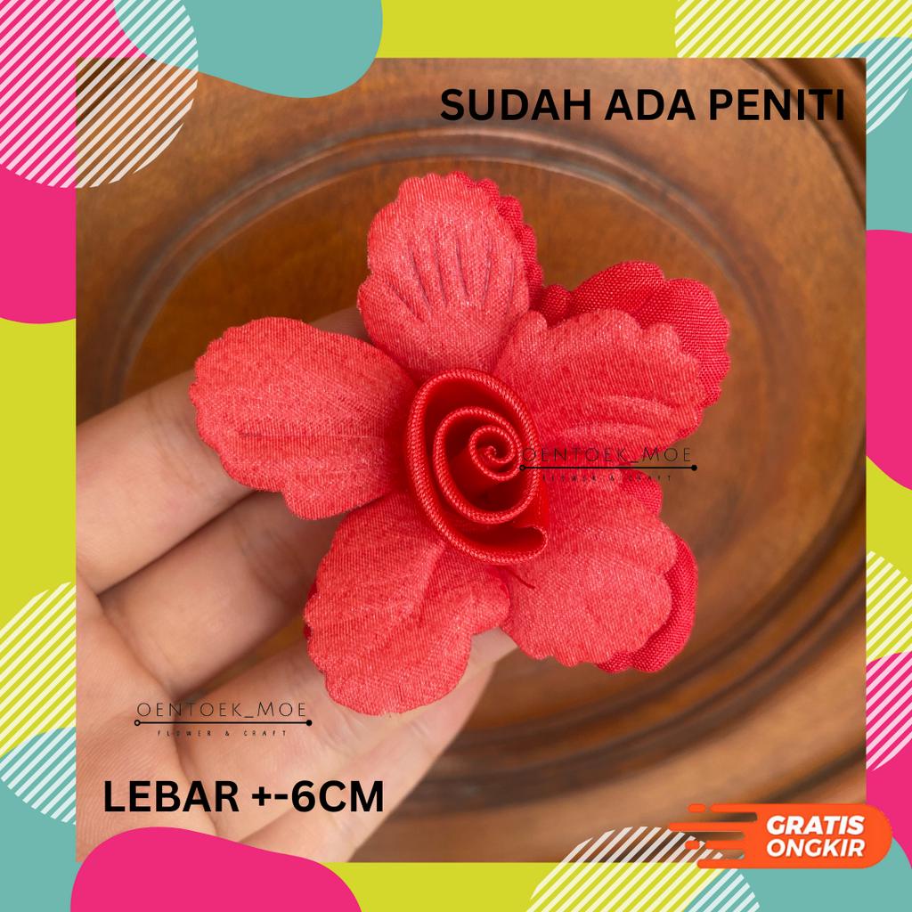 Jual Bros panitia Bunga Korsase Rose 3 bunga mawar / Bunga dada besar ...