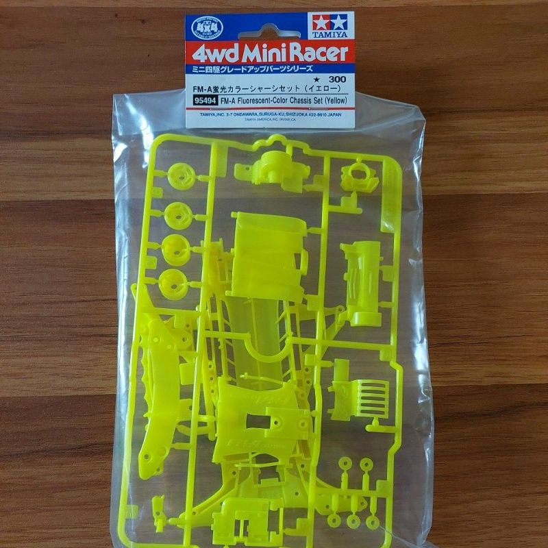 Jual Tamiya 95494 FM-A Fluorescent-Color Chassis Set (Yellow) | Shopee ...