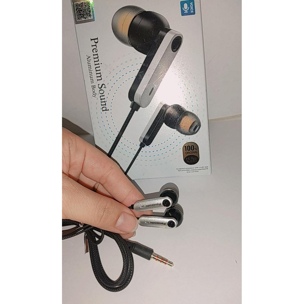Jual J317 DOUBLE bass PANASONIC DUAL SUPER BAS Headset Mic Hybrid ...