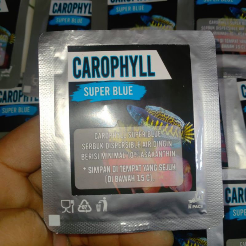 Jual Caropil Blue Original // Carophyll Super Blue(Untuk meWarnai ikan ...