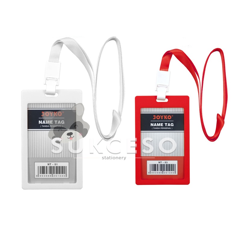 Jual Joyko Name Tag Potrait NT-51 ~ NT-53 / Name Tag Tanda Pengenal ...
