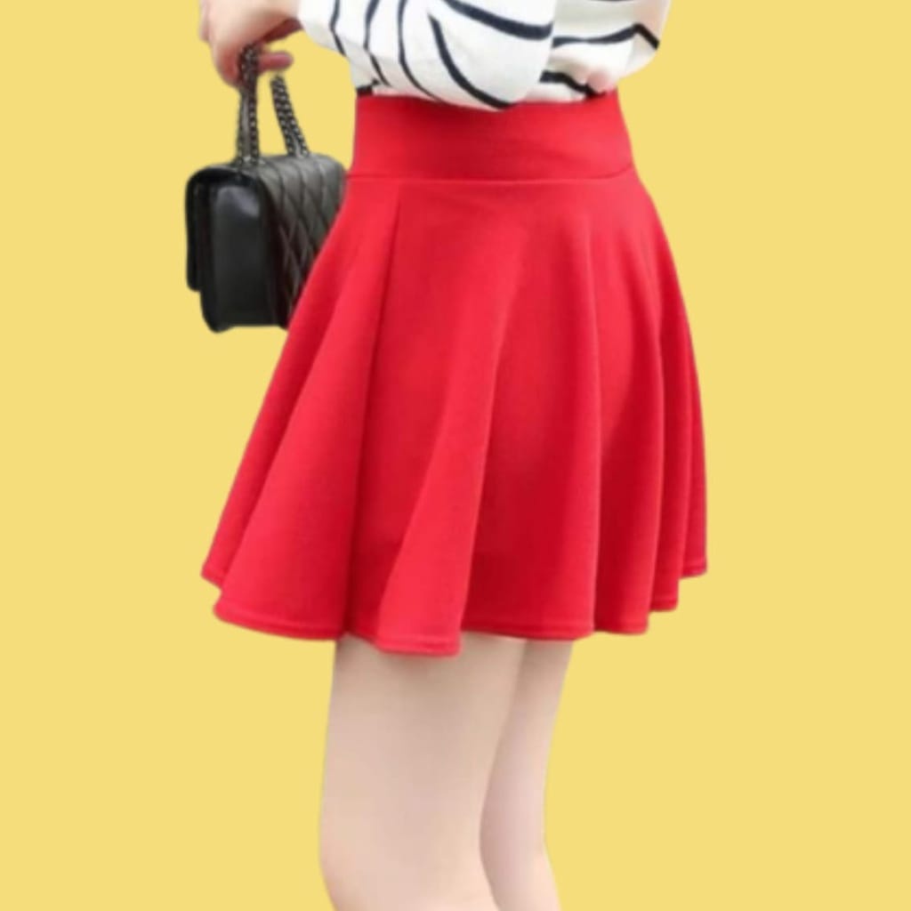 Jual [COD] Rok Korean / Rok Olahraga / Rok Pendek Wanita Premium Scuba ...