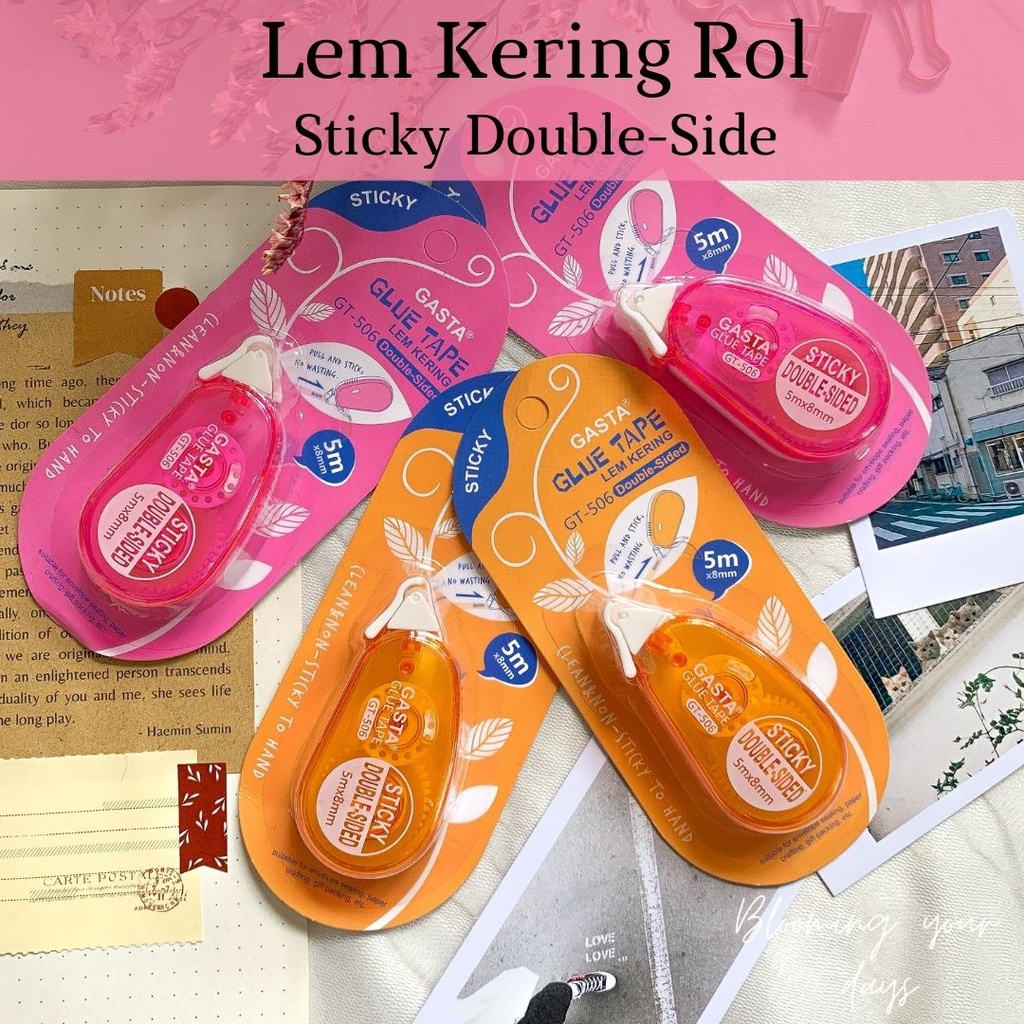 Jual Lem Kering Roll / Lem Kertas/Glue Tape | Shopee Indonesia