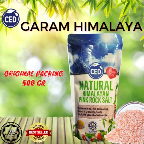 Jual (ORI) garam himalaya organik asli original pack CED 500 gr/garam ...