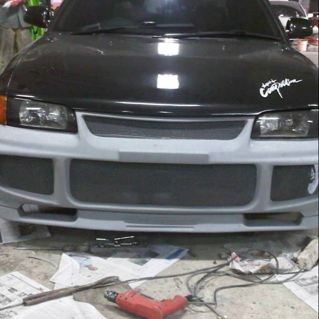 Jual BODYKIT MITSUBISHI EVO 3 BODIKIT BODY KIT kuat-tebal-lentur-ringan ...