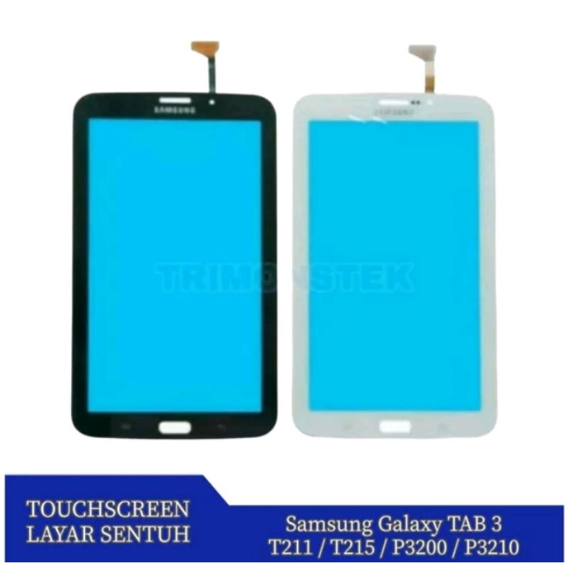 Jual TOUCHSCREEN TS TC LAYAR SENTUH SAMSUNG TAB 3 T211 T210 P3200 ...