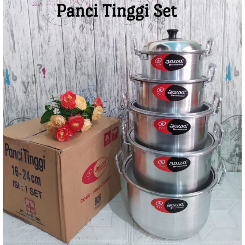 Jual Panci Tinggi Set Jawa Djawa Maspion Periuk Priuk Djawa Jawa ...