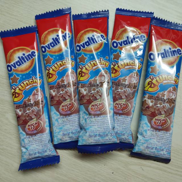Jual Ovaltine Crunchy Iced Choco Malt 32 gram Ovaltine Cold 32gr ...