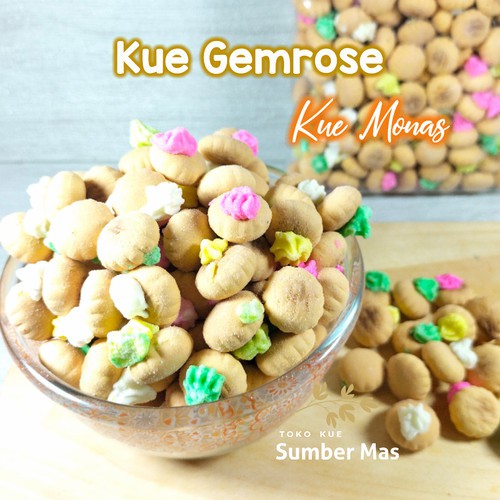 Jual KUE GEMROSE Warna warni 250gr / KUE MONAS / KUE JADUL / KUE ...