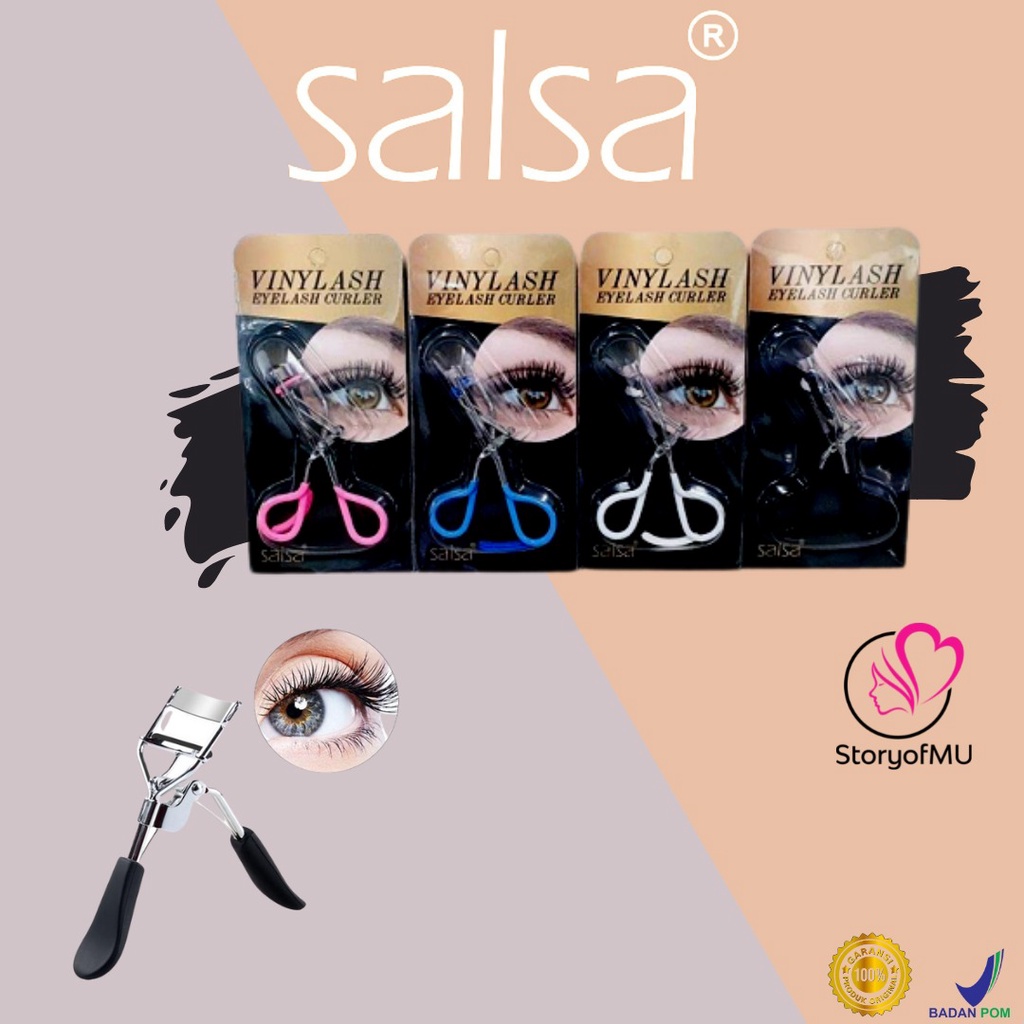 Jual ️ StoryofMU ️ SALSA Vinylash Eyelash Curler | Vinilash Penjepit ...