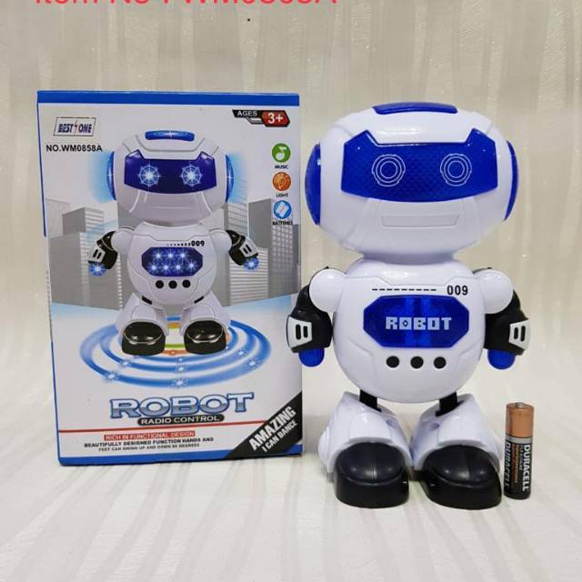 Jual Dancing Robot putih | Shopee Indonesia