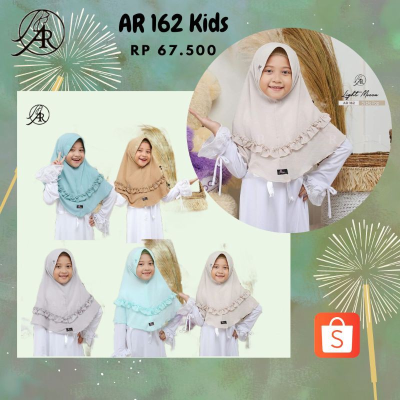 Jual Hijab Ar Rafi Anak AR 162 Kids | Shopee Indonesia