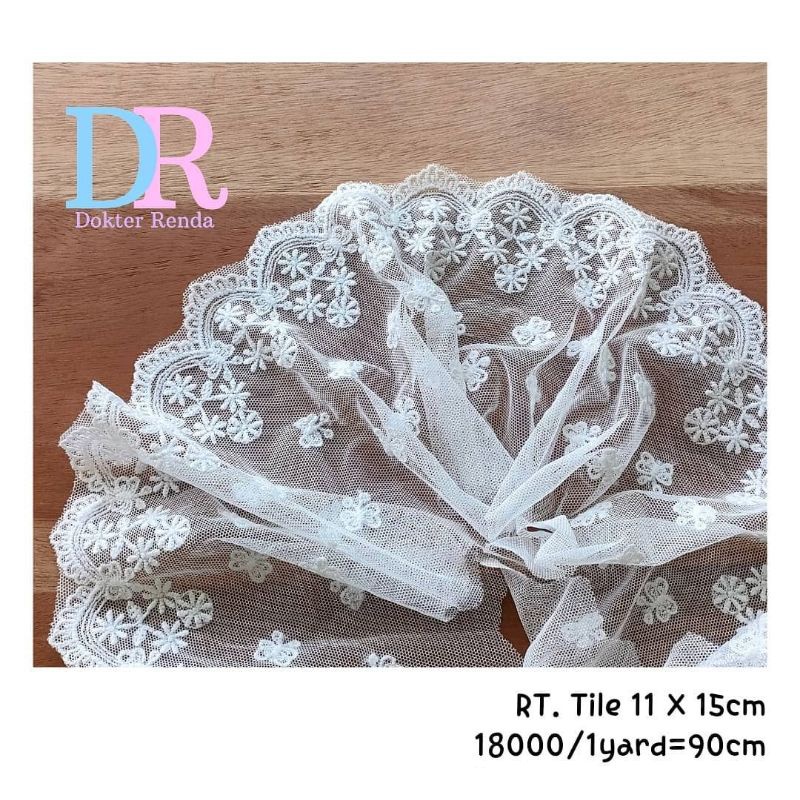 Jual renda tile 11 x 15cm | Shopee Indonesia
