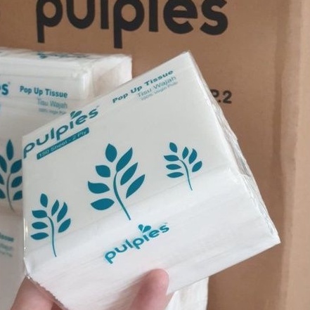 Jual Tissue - Tisu Wajah Pulpies ( 150 sheet - 2ply ) | Shopee Indonesia
