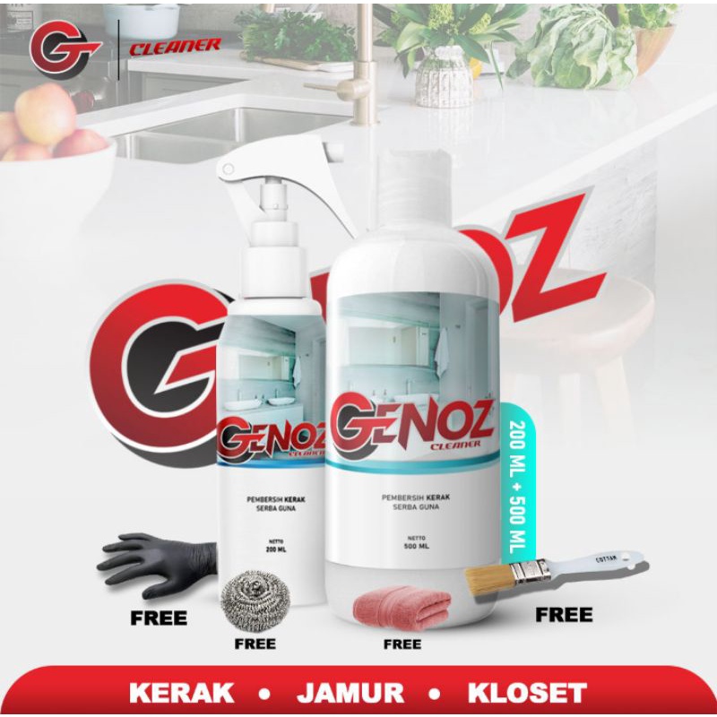 Jual GENOZ Cleaner Ajaib Beli 500ML Free 200ML. Membersihkan karat dan ...