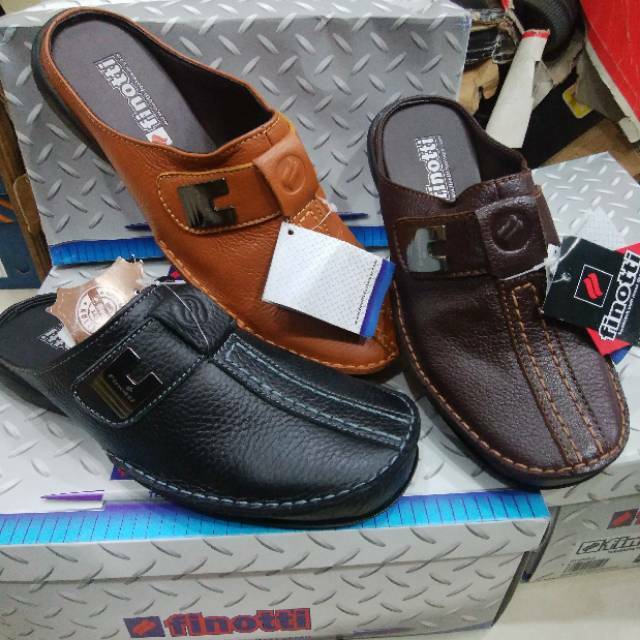 Jual Sandal sepatu Finotti, Slop Finotti TM 01 | Shopee Indonesia