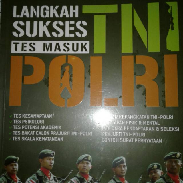 Jual Buku Langkah Sukses Tes Masuk Tni Polri Shopee Indonesia
