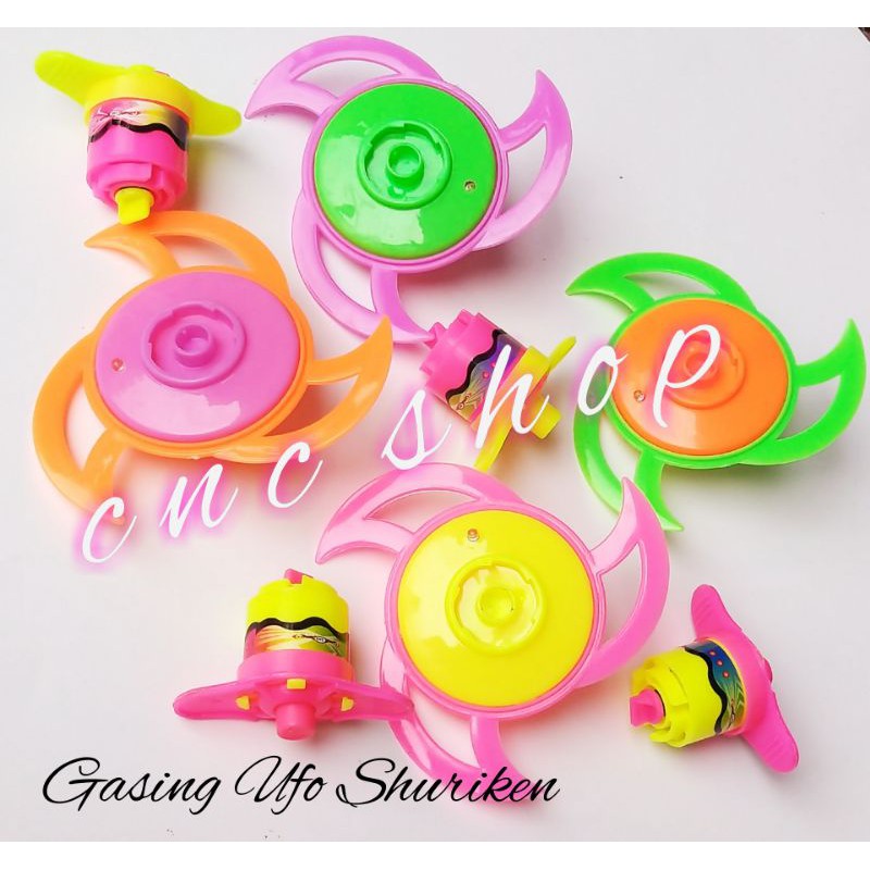 Jual Gasing Ufo Ninja Shuriken Besar / Gangsing Putar Jadul Murah ...