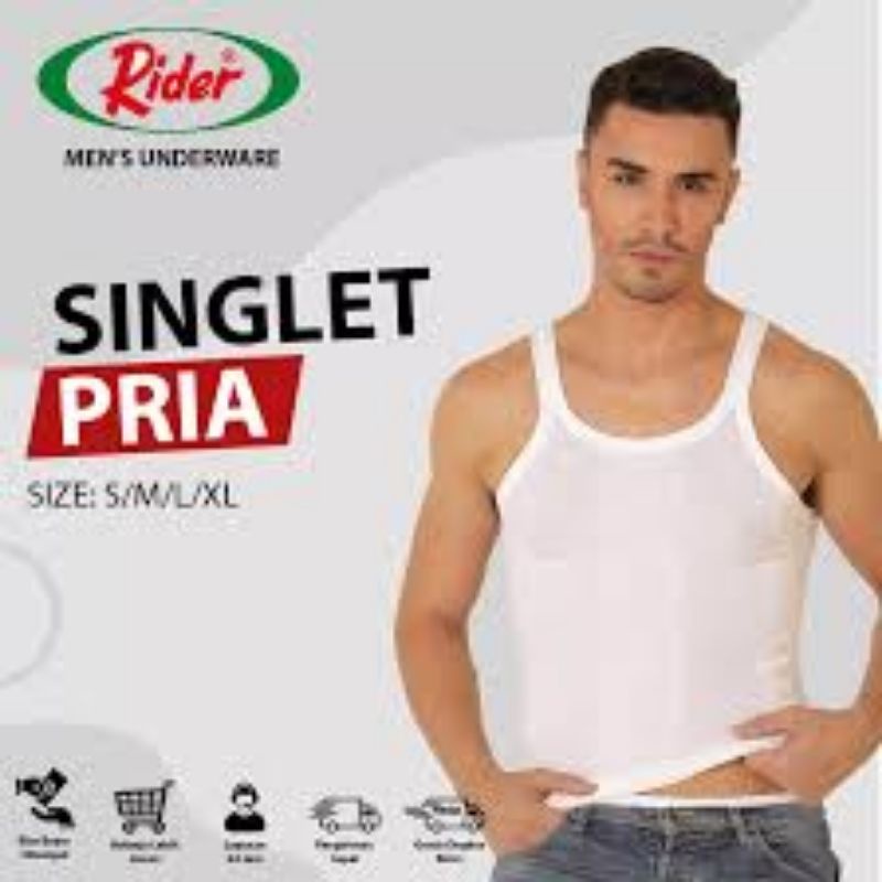 Jual Singlet RIDER, GT MAN 1000% Original Asli Langsung Pabrik | Shopee ...