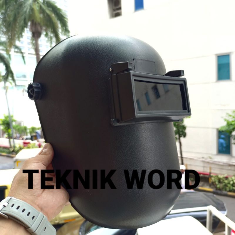 Jual KEDOK LAS / TOPENG LAS/ HELM LAS / WELDING HELMET LAS | Shopee ...