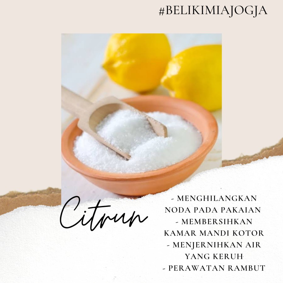 Jual Citrun / Sitrun / Citric Acid 1 Kg | Shopee Indonesia