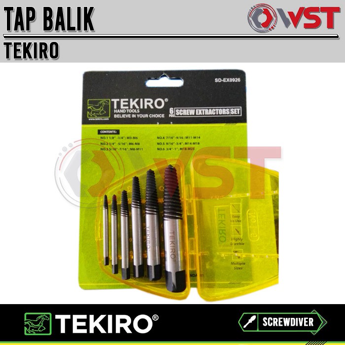 Jual Tekiro Tap Balik Set 6 pcs | Shopee Indonesia