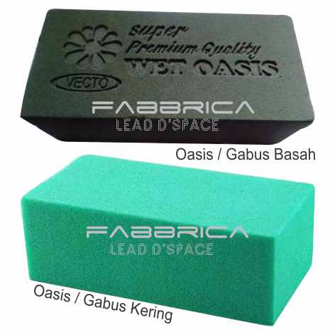 Jual Oase Oasis Floral Foam Gabus Bunga Basah dan Kering | Shopee Indonesia