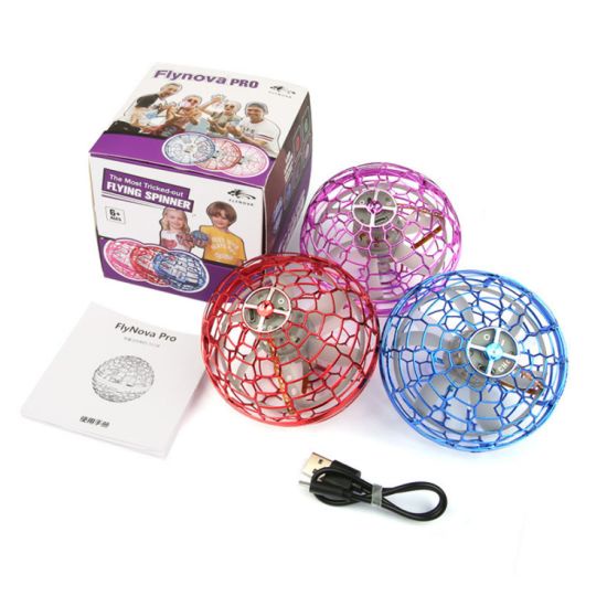 Jual Flying Nova/Spinner Bola Terbang / Drone Flying Ball Flying Nova ...