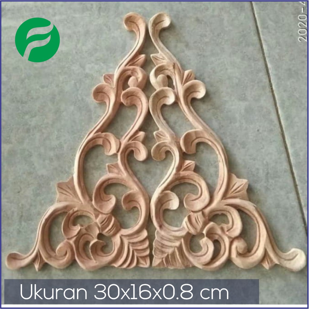 Jual Ukir Kayu Sudut Tradisional Jawa Asli Jepara Dekorasi Tradisional ...