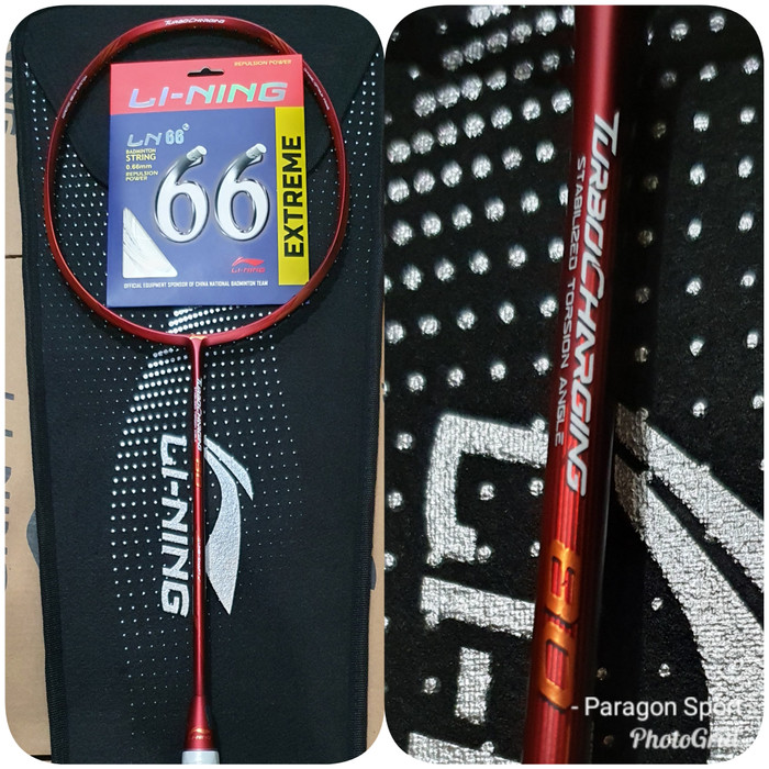 Jual RAKET ORIGINAL LINING / LI NING TURBOCHARGING 80 / TURBO CHARGING ...