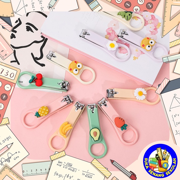 Jual Gunting Kuku / Jepit Kuku Mini Lucu AT0079 | Shopee Indonesia