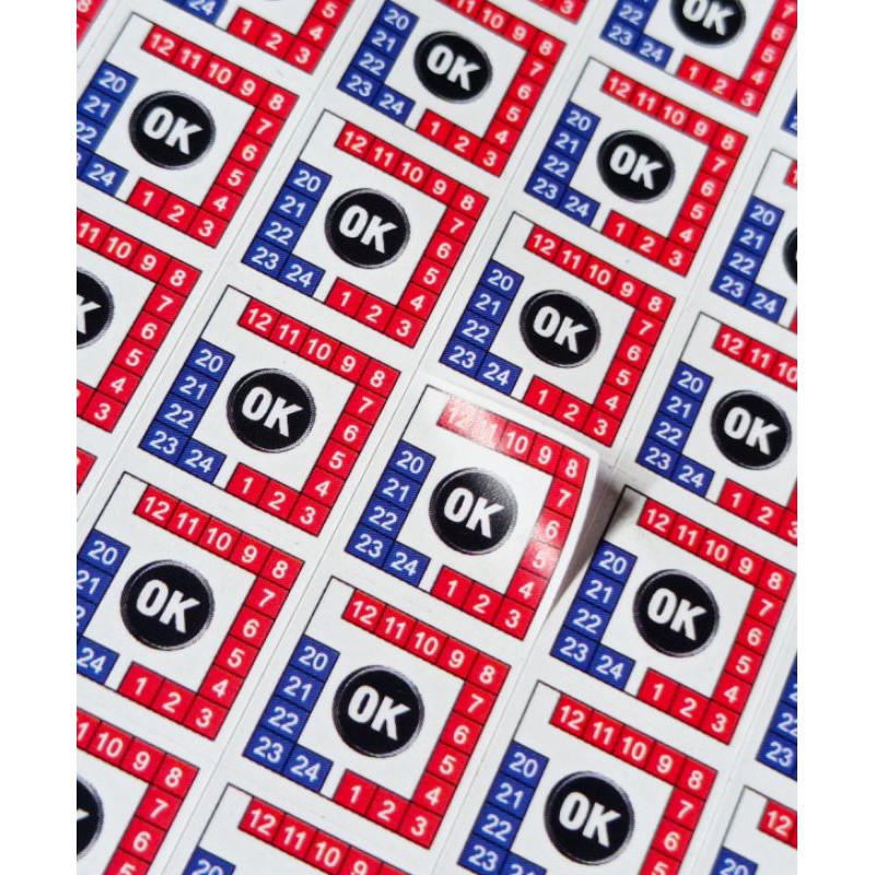 Jual Stiker segel Pecah telur universal 500 pcs | Shopee Indonesia