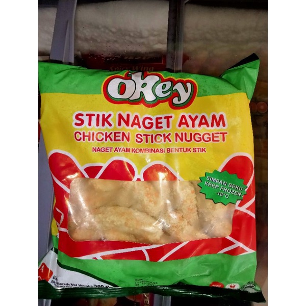 Jual Okey chicken nugget naget ayam kombinasi 500g | Shopee Indonesia