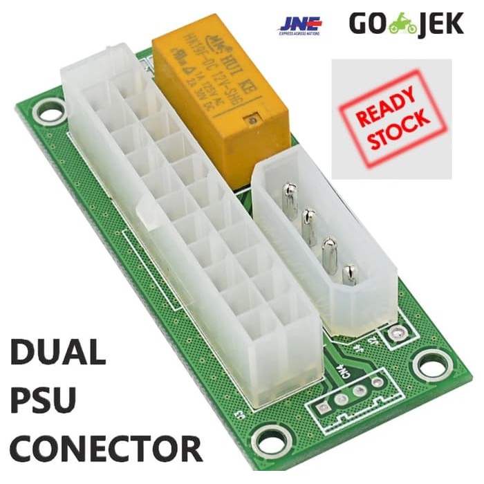 Jual KONEKTOR DUAL PSU RELAY HUBUNGKAN DUA PSU BAGUS BUAT MINING ...