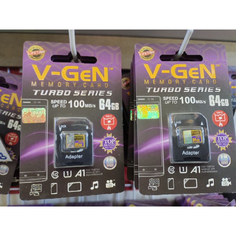 Jual KARTU MEMORI VGEN 64 GB CLASS 10 | Shopee Indonesia