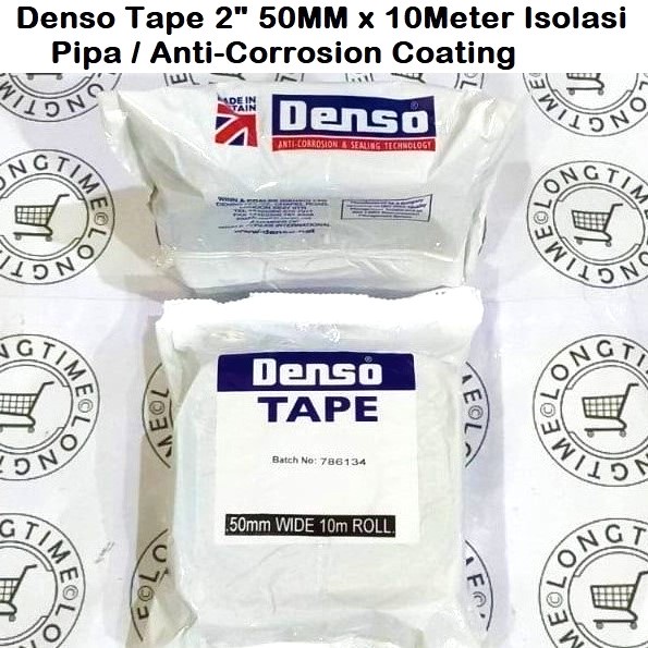 Jual Denso Tape 2" 50MM x 10Meter Isolasi Pipa / Anti-Corrosion Coating ...