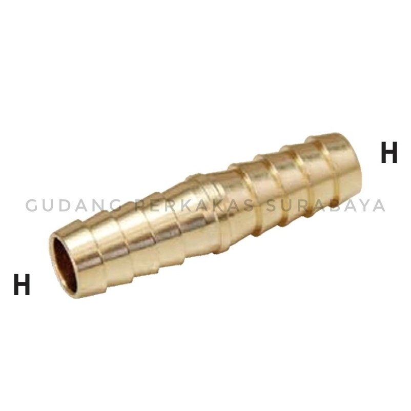 Jual SAMBUNGAN SELANG DOUBLE HOSE BARB SAMBUNGAN SELANG GAS SELANG ...