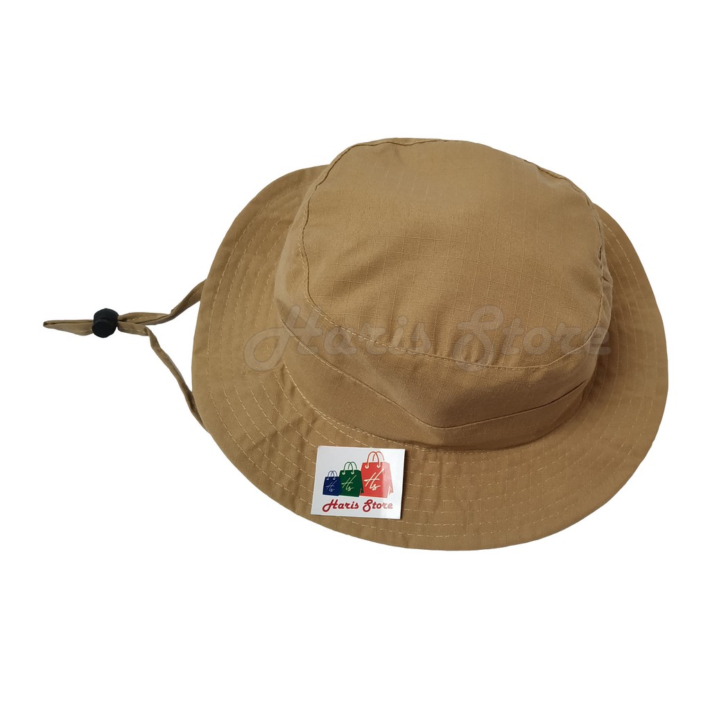 Jual Topi Rimba Polos / Topi Gunung Outdor Camping Pria / Topi Rimba ...