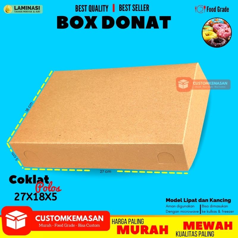 Jual Box Donat, Dus donat, Kotak Donat, Kemasan Donat, Tempat donat ...