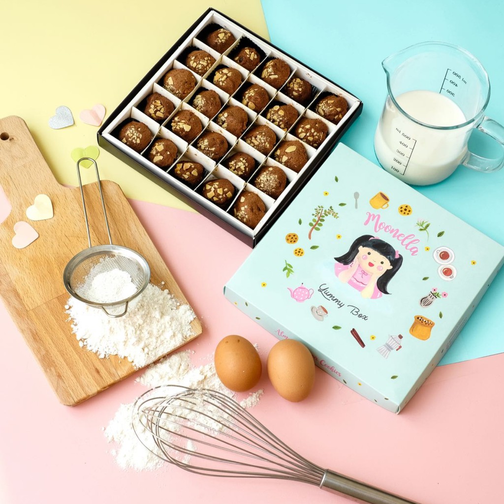 Jual Tosca Box: Almond Cocoa Cheese Cookies | Shopee Indonesia