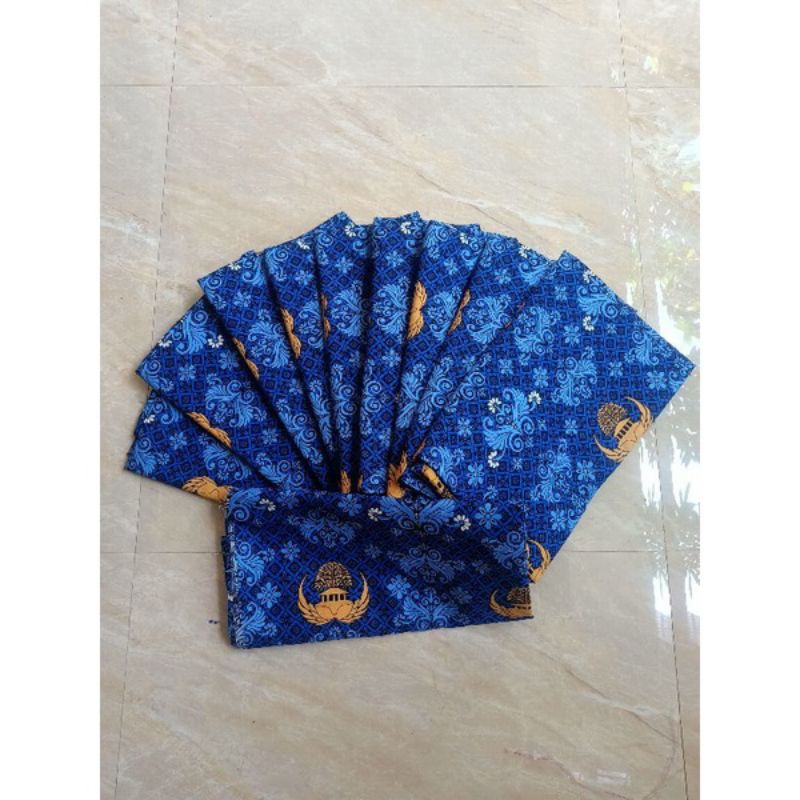 Jual KAIN BATIK KORPRI NASIONAL TERBARU 2022 (sudah dipesan) | Shopee ...
